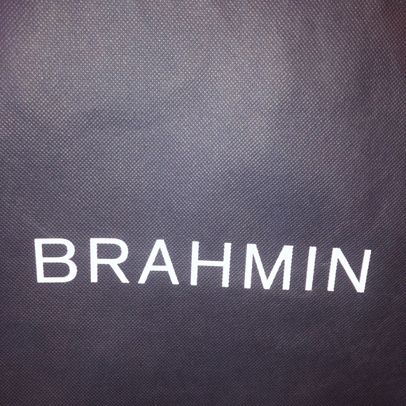 Brahmin | Bags | Brahmin Signature Logo Reusable Blue Shopping Tote ...